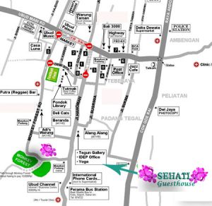 Ubud (Bali) Informacion y mapa