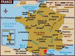 Narbonne (Francia) Información y mapa