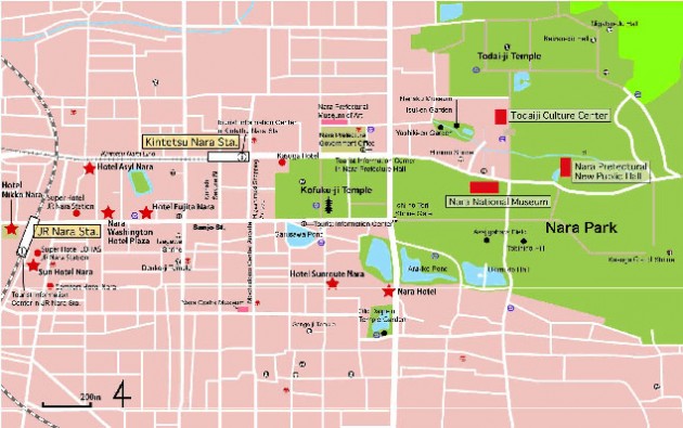 Nara (Japón) Información de interés , mapa y que visitar