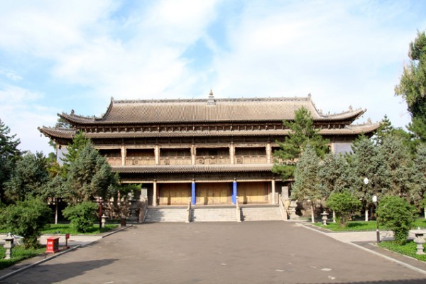 Dafo Si (Zhangye) El templo del Buda durmiente en China